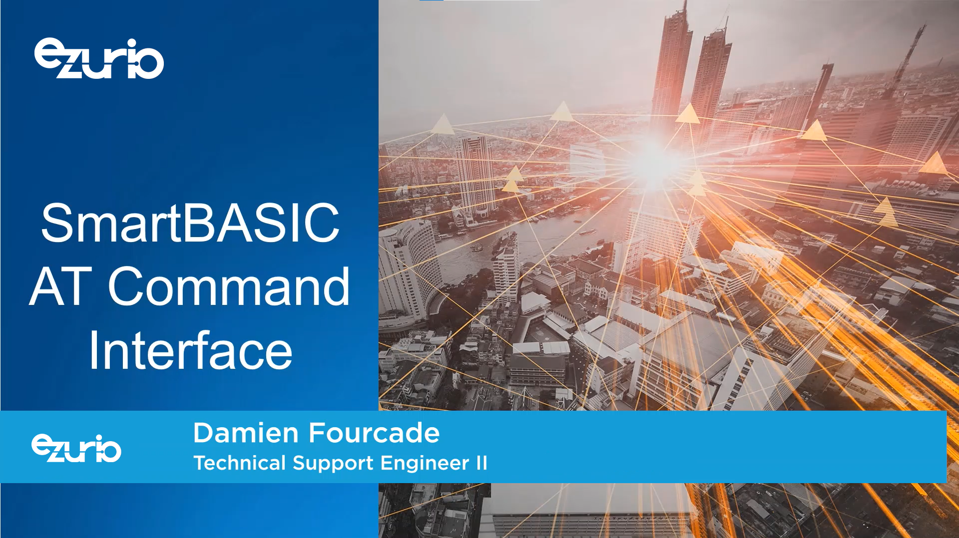 Demo - our smartBASIC AT Command Set | Ezurio